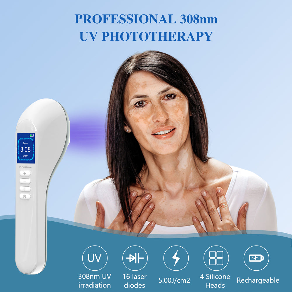 Best UVB Light Therapy Lamp - Home Treatment For Psoriasis, Eczema ...