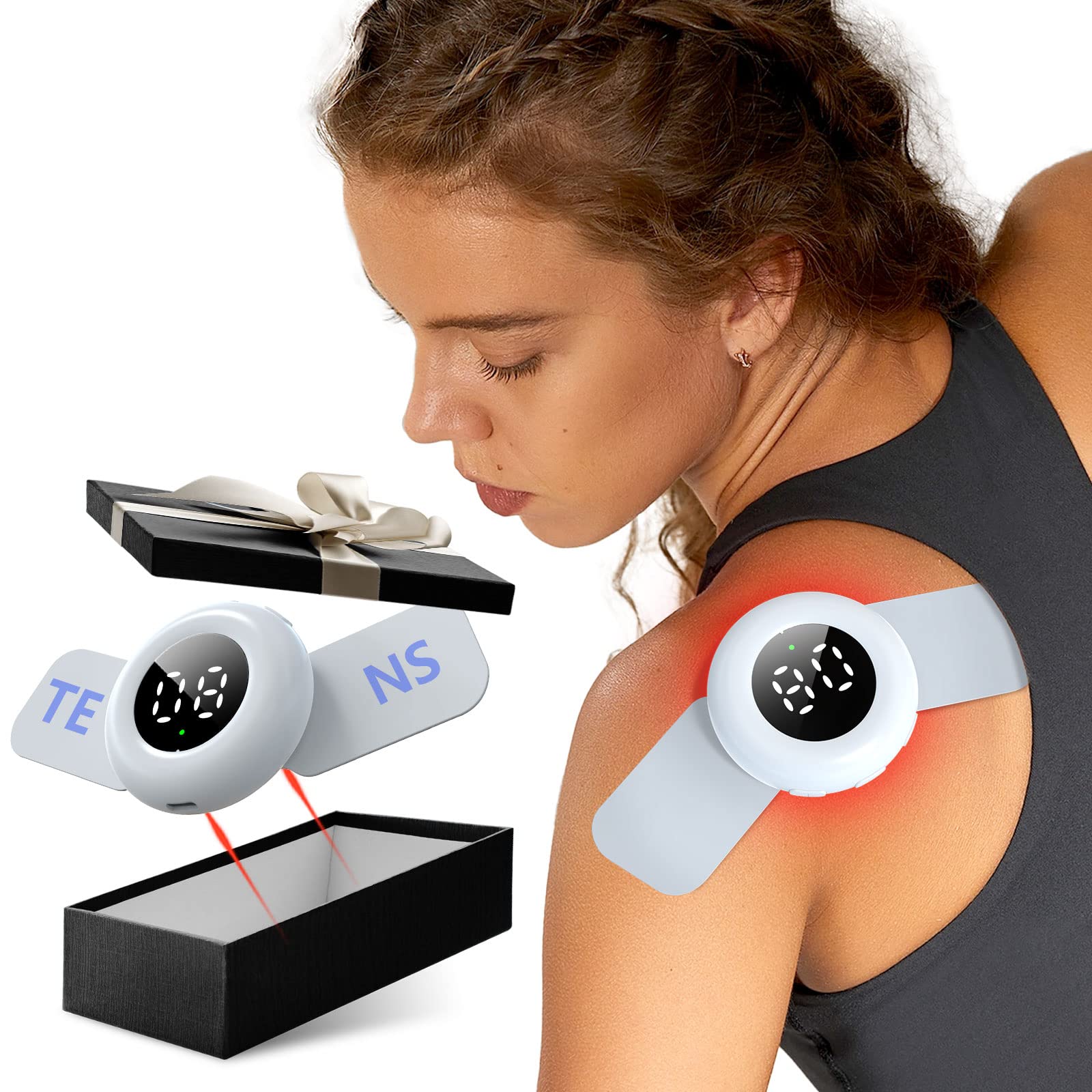 KTS Cold Laser Pain Treatment Device - Portable Deep Tissue Therapy for ...
