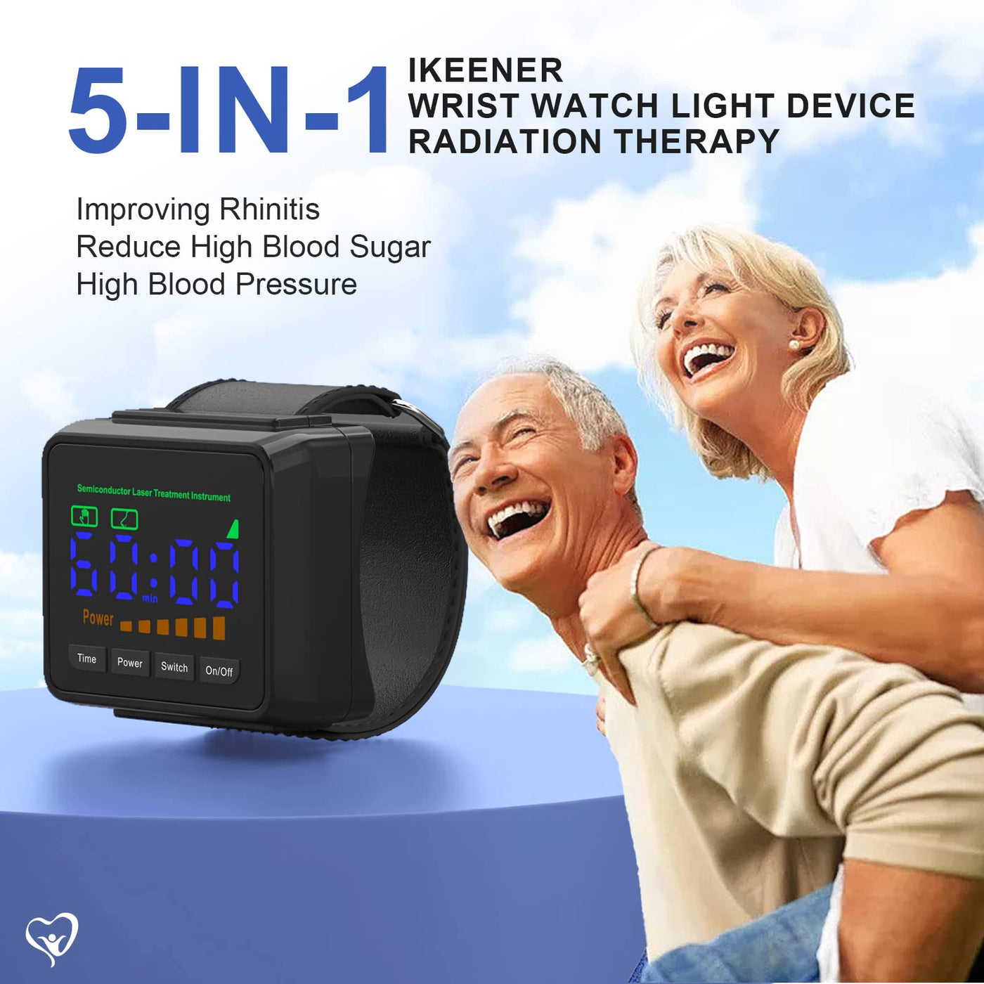 KTS Cold Laser Therapy Watch 1.0 - Health Optimizing Wrist Device