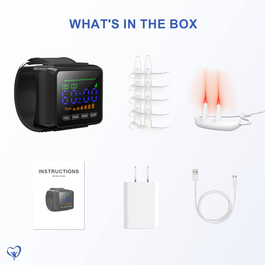 KTS Cold Laser Therapy Watch 1.0 - Health Optimizing Wrist Device