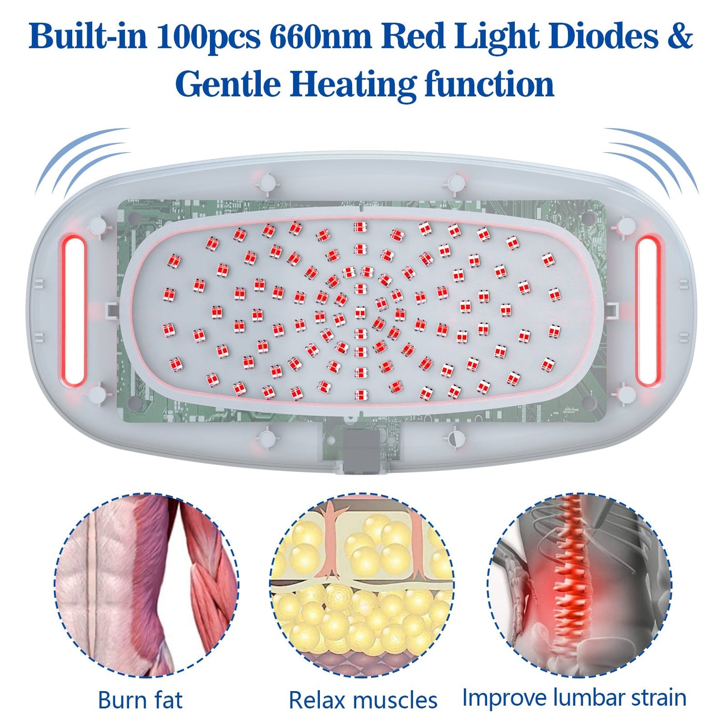 KTS Red Light Therapy Panel - Advanced Pain Relief and Recovery