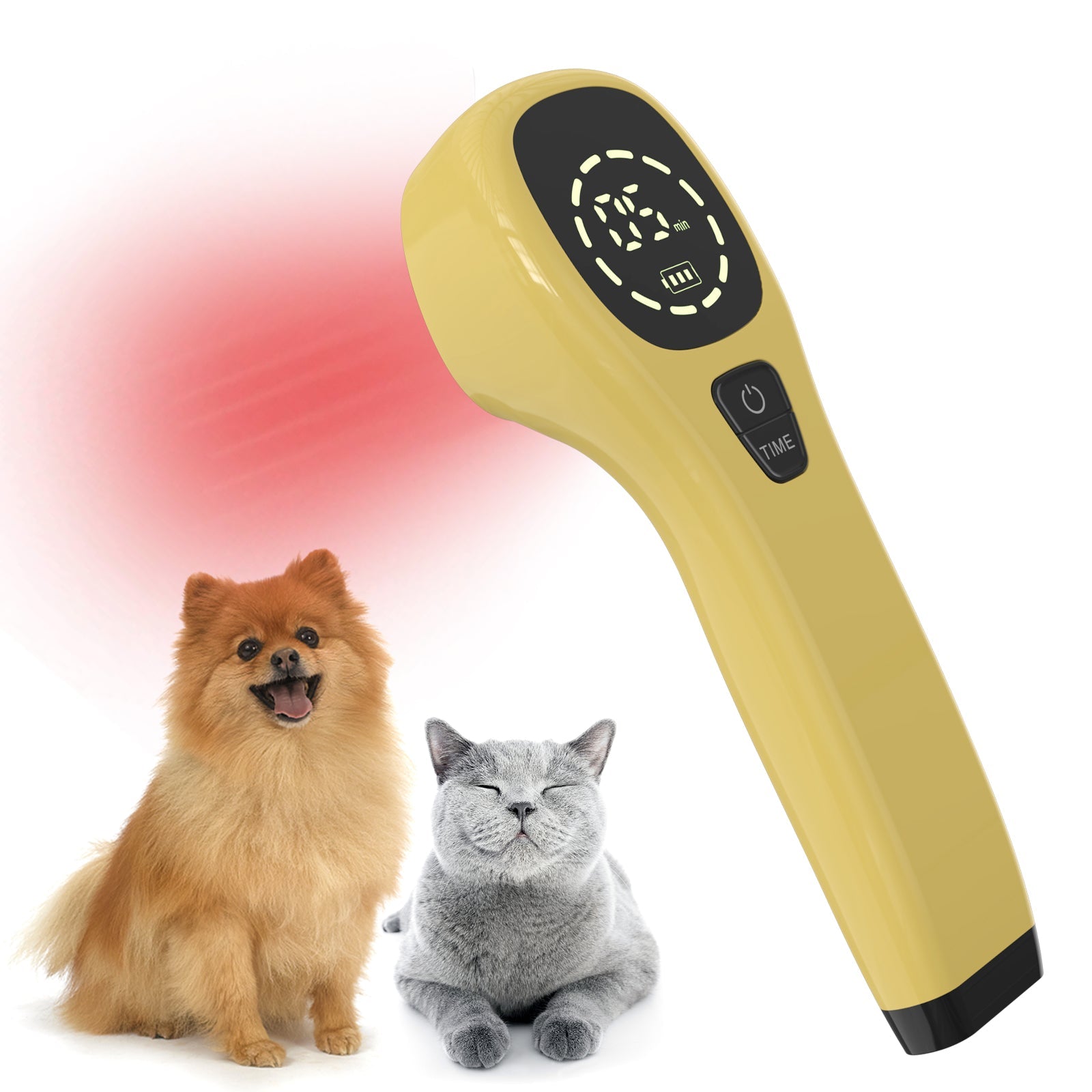 KTS Pet Handheld Cold Laser Therapy Device – Multispectral Pain Relief
